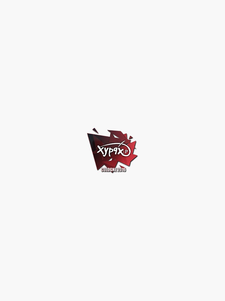"Xyp9x ESL One Cologne 2016" Sticker for Sale by Adamanda | Redbubble