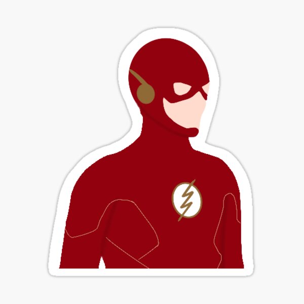 "The flash" Sticker for Sale by Chrisv06 | Redbubble