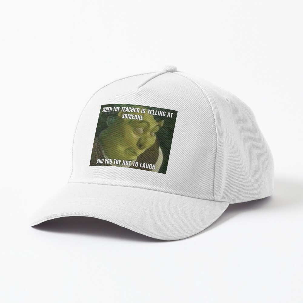 "When the teachers yelling and your trying not to laugh meme" Sticker ...