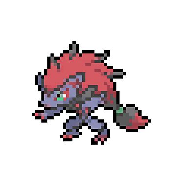 Zoroark Sprite Grid What The Crap? | Pokémon Amino