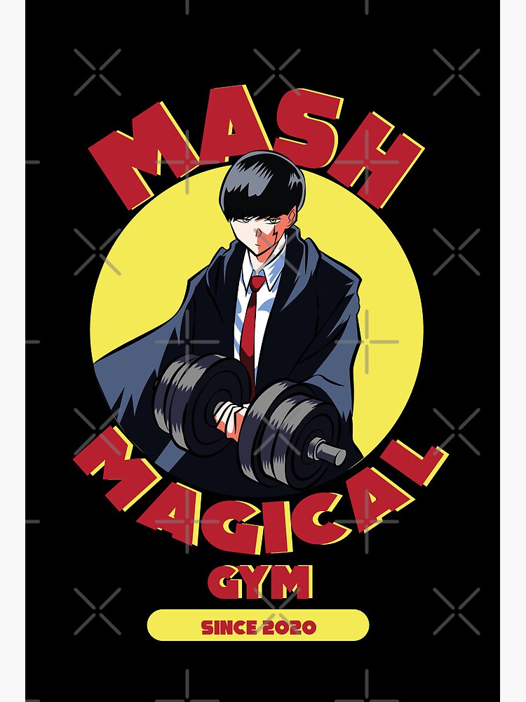 "MASHLE: MAGIC AND MUSCLES (MASH MAGICAL GYM)" Art Board Print by ...