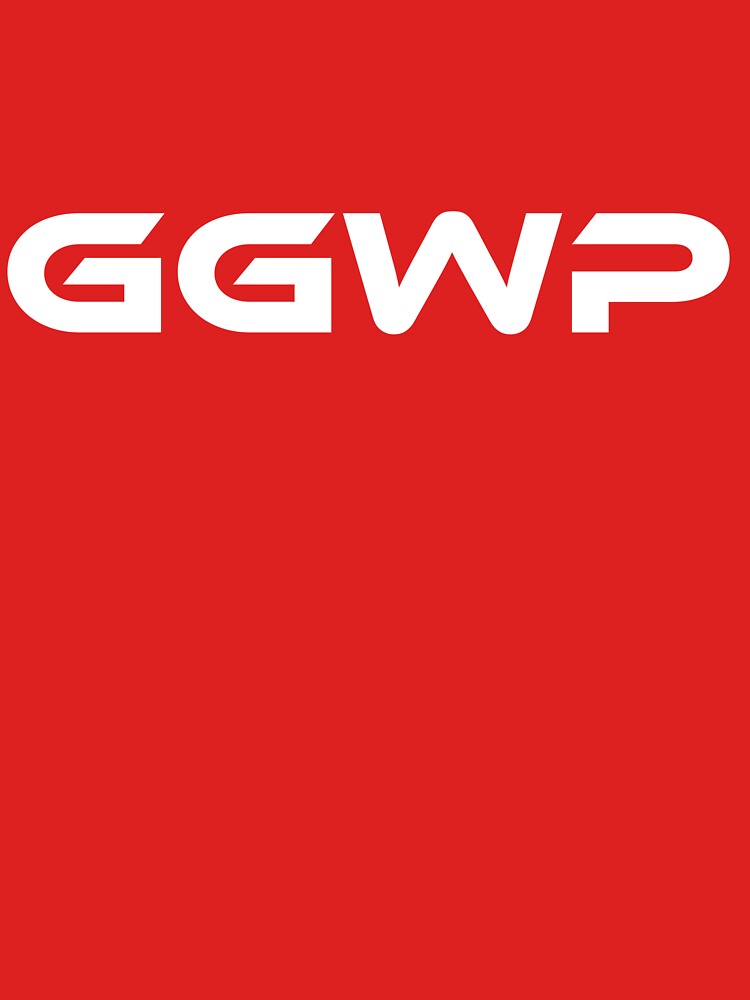 "GGWP" T-shirt by Slepice1 | Redbubble