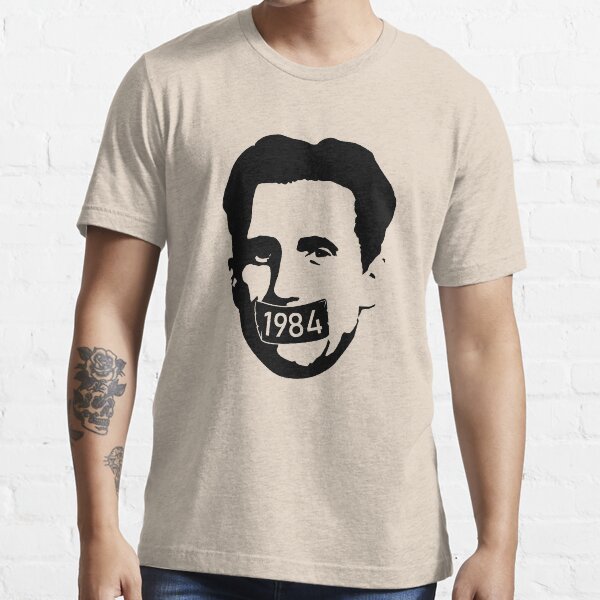 George Orwell [1984] Censorship Tape T Shirt For Sale By