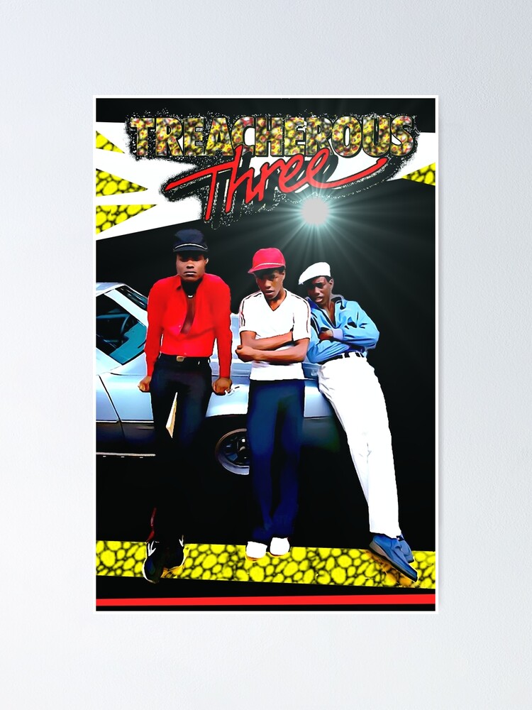 "Treacherous Three Tribute Shirt" Poster for Sale by SimonAllen | Redbubble