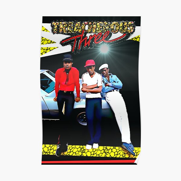"Treacherous Three Tribute Shirt" Poster for Sale by SimonAllen | Redbubble