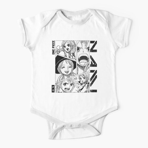"Nami - One Piece Manga Panel black version" Baby One-Piece for Sale by ...