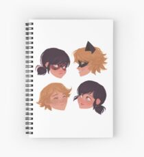 Miraculous Ladybug: Cuadernos de espiral | Redbubble