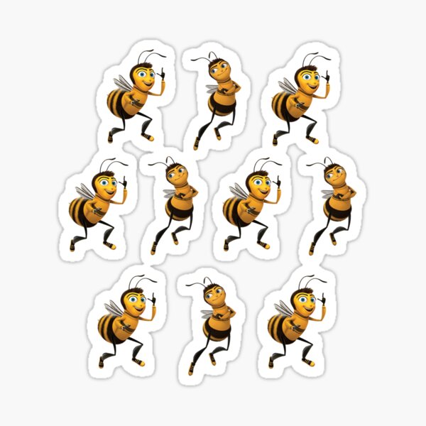 "Barry B Benson" Sticker for Sale by D19Sapphire15 | Redbubble