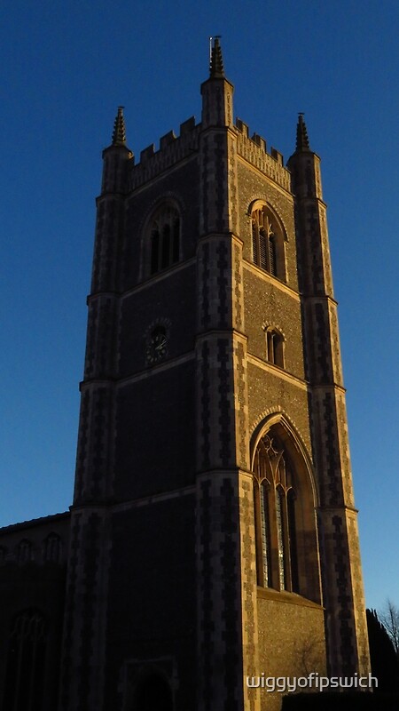 "The Church Tower, Dedham, Essex" by wiggyofipswich | Redbubble