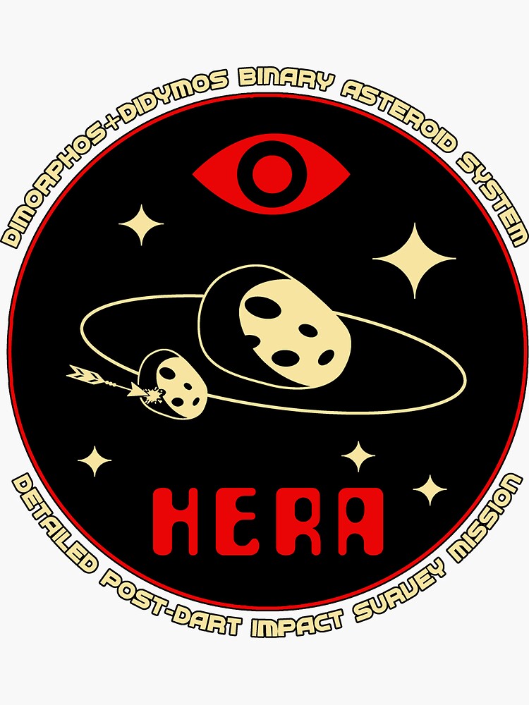 "ESA HERA mission logo (rich, filled)" Sticker for Sale by ...