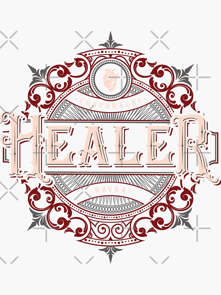 "Shadow and Bone: Healer (color)" Sticker for Sale by firlachieldraws ...