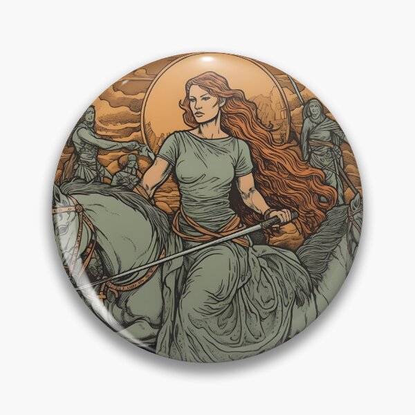 "Boudicca Boudica boadicea Warrior Queen Celtic Iceni" Pin for Sale by ...