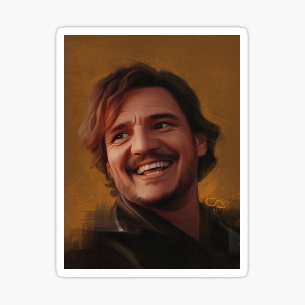 "Pedro Pascal" Sticker for Sale by artctwo | Redbubble