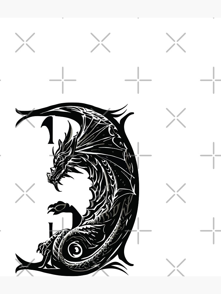 Dragon Initial Monogram D Backpack sold by Few Kit Fisto Clownfish ...