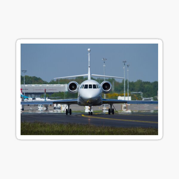 "Falcon 2000" Sticker by manuspotter | Redbubble