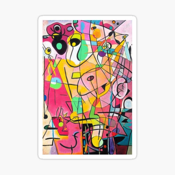 "Unique Surreal Art with Neon and Bright Colors: Abstract Expressionism ...