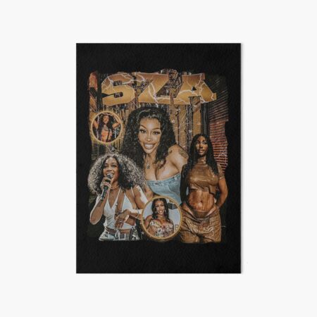 "Sza Vintage" Art Board Print for Sale by rydercurtiis | Redbubble