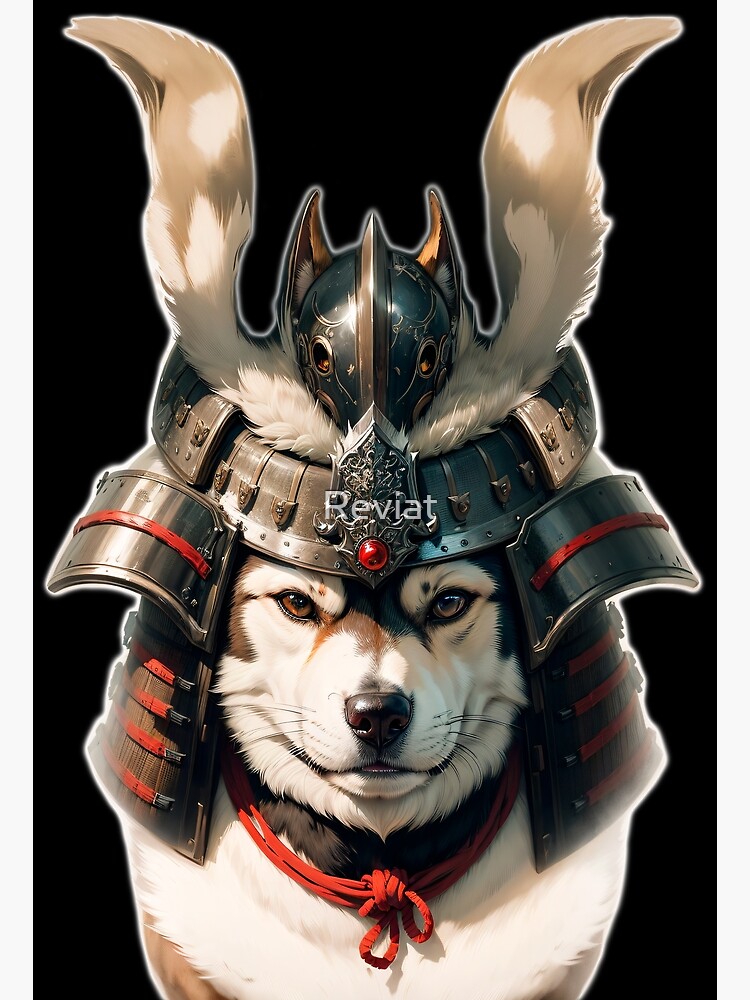 Samurai Doge Premium Matte Vertical Poster sold by Ivan Rivera | SKU ...