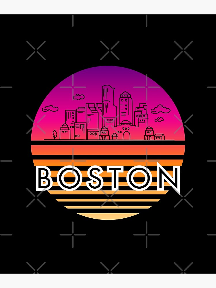 Boston Massachusetts - Boston Design Premium Matte Vertical Poster sold ...
