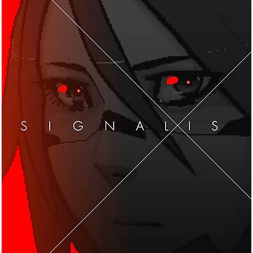 "Signalis game " Sticker for Sale by EASY Aadia | Redbubble