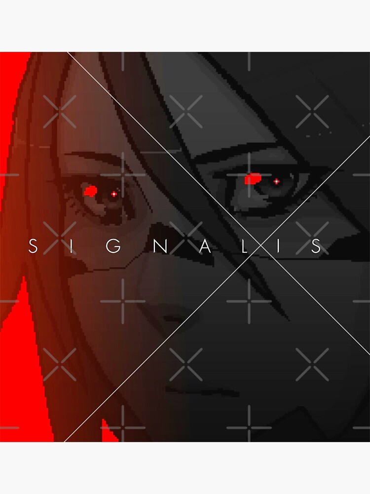 "Signalis game " Sticker for Sale by EASY Aadia | Redbubble
