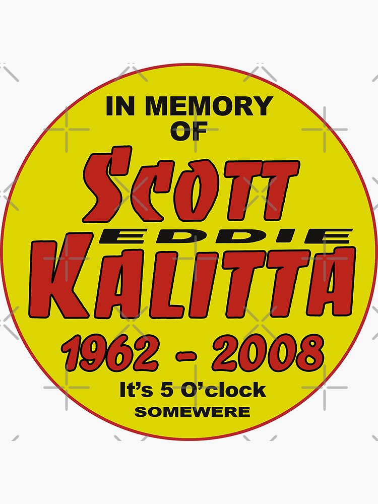 "Scott Eddie Kalitta" Sticker by stickerwicker | Redbubble