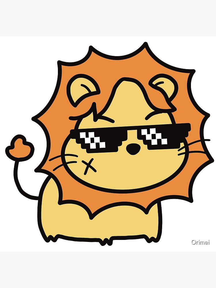 "My School President Nong Lion" Art Print for Sale by Orimei | Redbubble