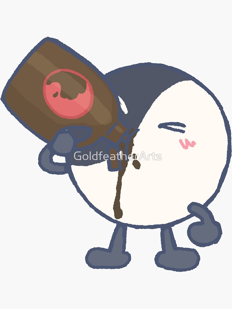 "CHOCOLATE! TPOT" Sticker for Sale by GoldfeatherArts | Redbubble