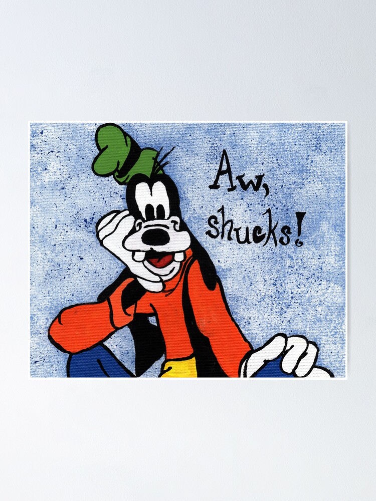"Aw, Shucks" Poster by missmann | Redbubble
