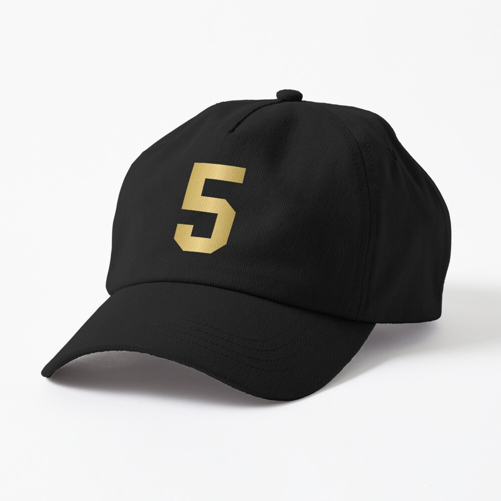 "Golden Number 5 - Sports Numbers" Sticker for Sale by nocap82 | Redbubble