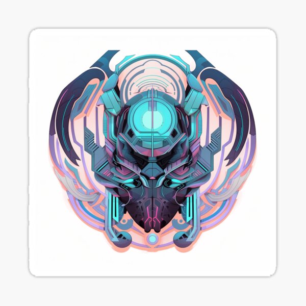 "Bane The Pit Art Deco - Neon Colors" Sticker for Sale by Alphakenon ...