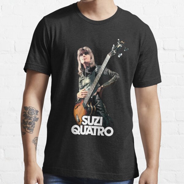 " Suzi Quatro" Essential T-Shirt for Sale by GEAR--X | Redbubble