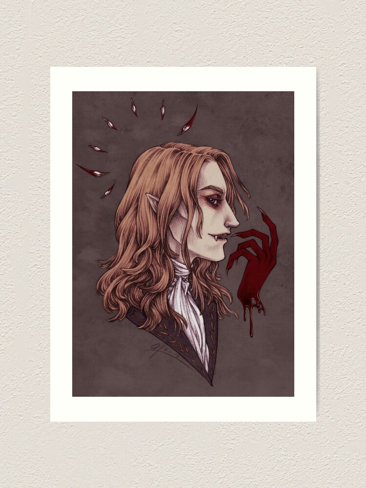 "Lestat - COLOUR VARIANT" Art Print for Sale by EvaraHargreaves | Redbubble