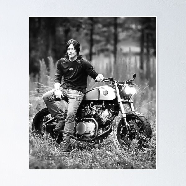 "norman reedus" Poster by Wassilaaa | Redbubble