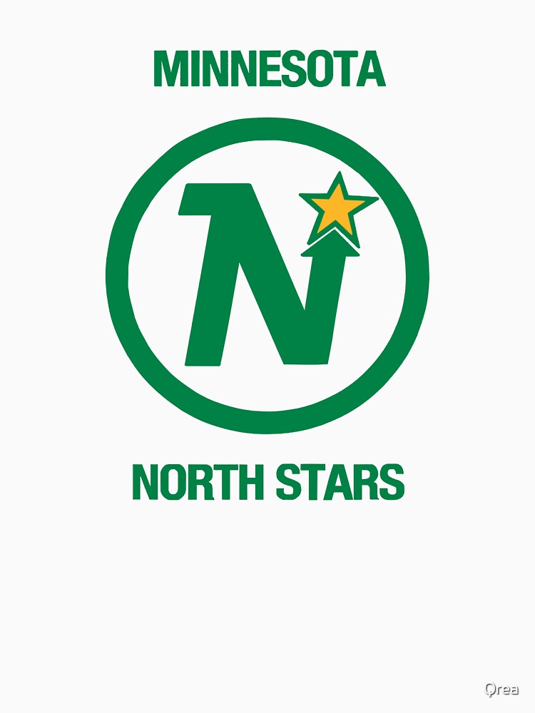 "Vintage defunct Minnesota North Stars hockey team emblem" Essential T ...