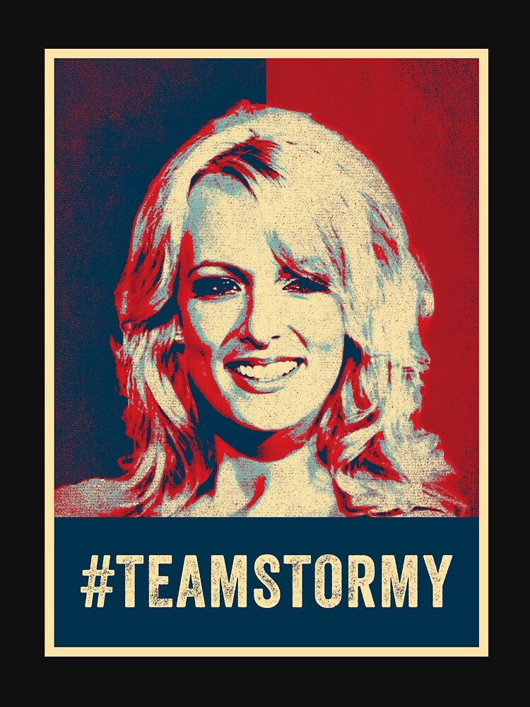 Team Stormy Stormy Daniels Vintage Retro #TeamStormy Classic T-Shirt ...