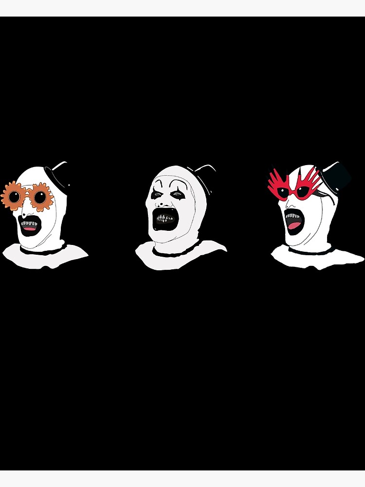 "The Terrifier Art The Clown" Poster for Sale by STAYOKBRAND | Redbubble