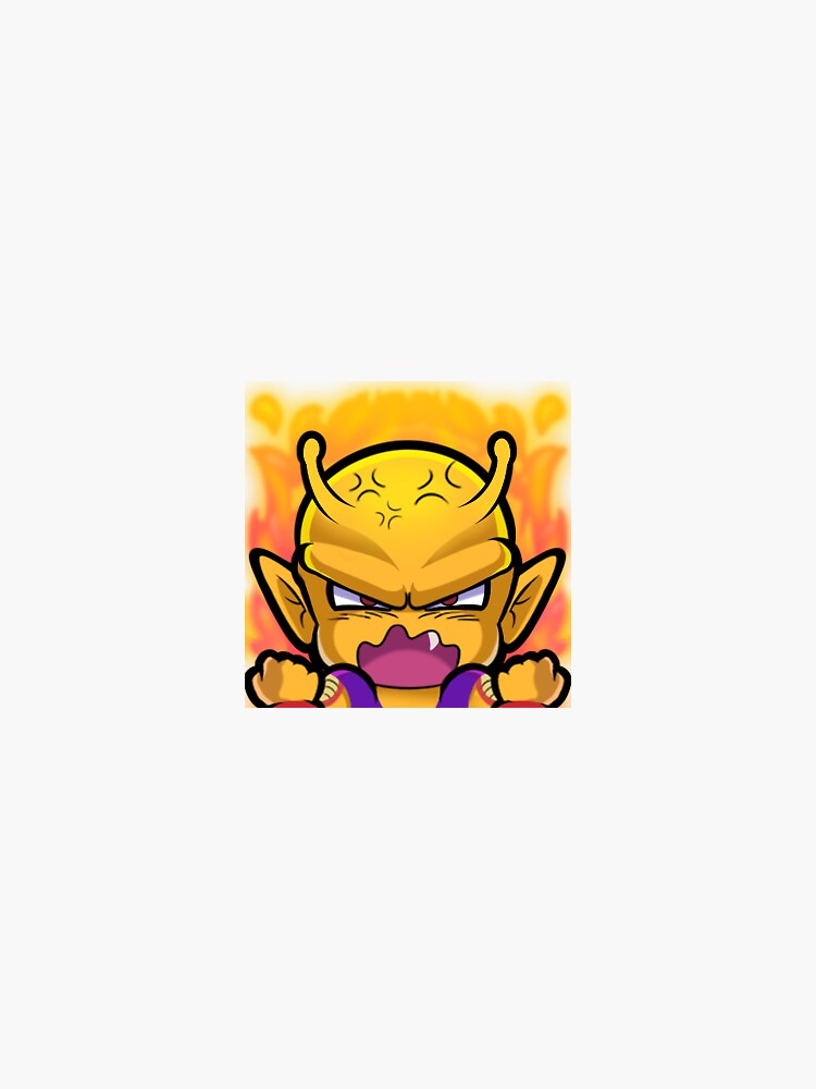 "Orange Piccolo Chibi Sticker" Sticker by HostDrawing | Redbubble