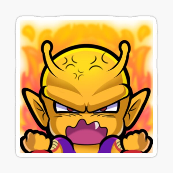 "Orange Piccolo Chibi Sticker" Sticker by HostDrawing | Redbubble