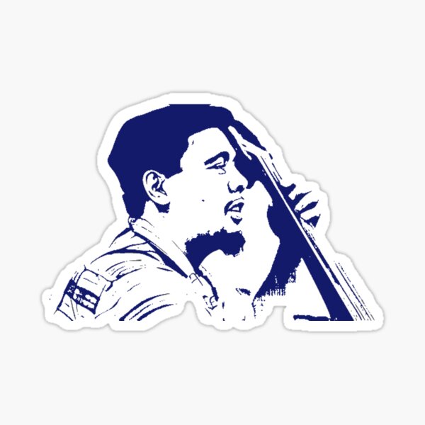 "Charles Mingus" Sticker for Sale by Gentle40Winks | Redbubble