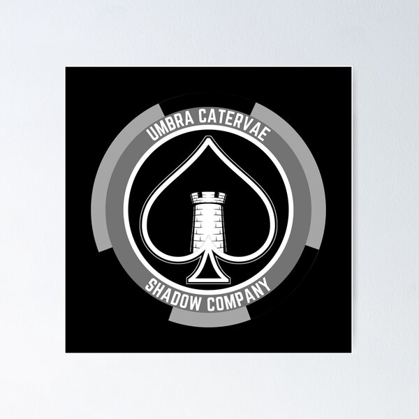 "Shadow Company Emblem" Poster for Sale by Tony ⭐⭐⭐⭐⭐ | Redbubble