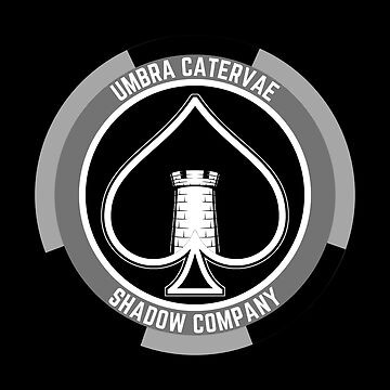 "Shadow Company Emblem" Sticker for Sale by ScarecrowDesign | Redbubble