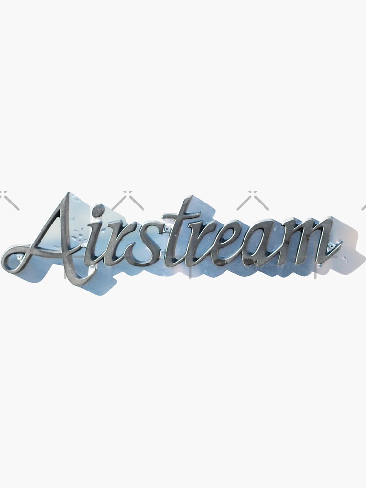 "Airstream Logo Cursive" Sticker for Sale by healysdesigns | Redbubble