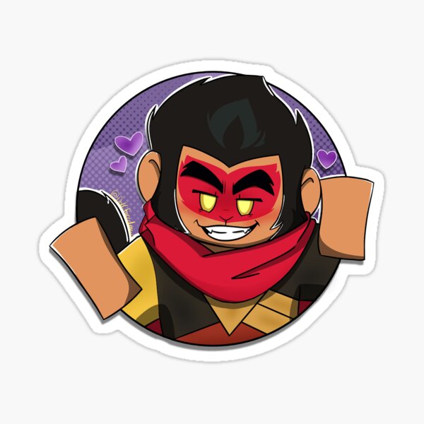 "Macaque" Sticker for Sale by Dollfacedraws | Redbubble