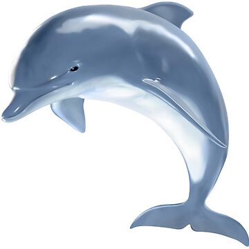"Cyber Dolphin " Sticker for Sale by cinlali | Redbubble
