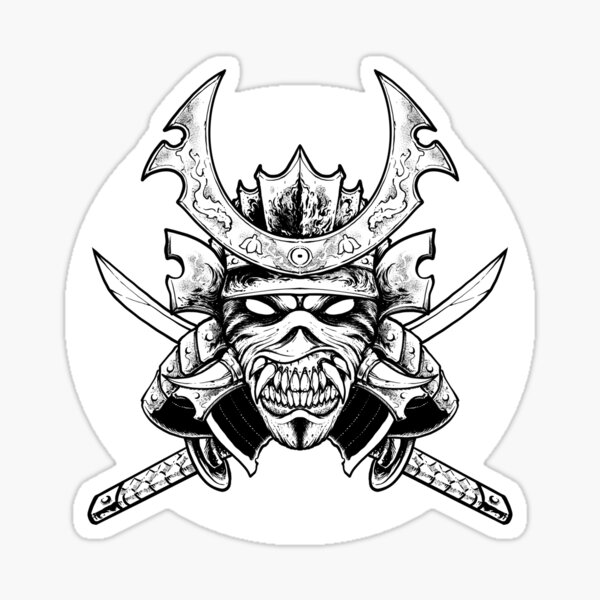 "Samurai Warrior" Sticker for Sale by Fchrl | Redbubble