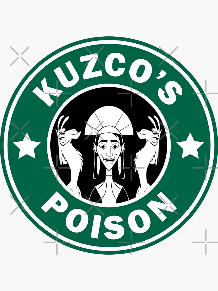 "Kuzco's Poison" Sticker for Sale by JLTDesign | Redbubble