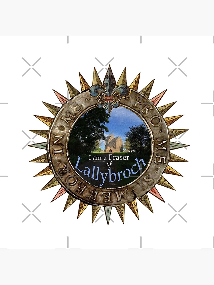 "I am a Fraser of Lallybroch" Poster by jennyjeffries | Redbubble