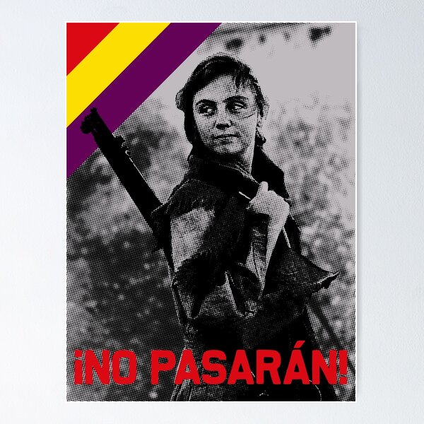 "No Pasaran" Poster for Sale by sirglennbo | Redbubble