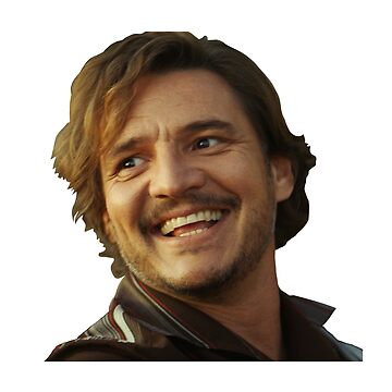 "Pedro Pascal driving meme stickers" Sticker by TinyTheGremlin | Redbubble